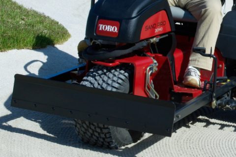 New Sand Pro® Attachments Score With Courses - Toro Advantage
